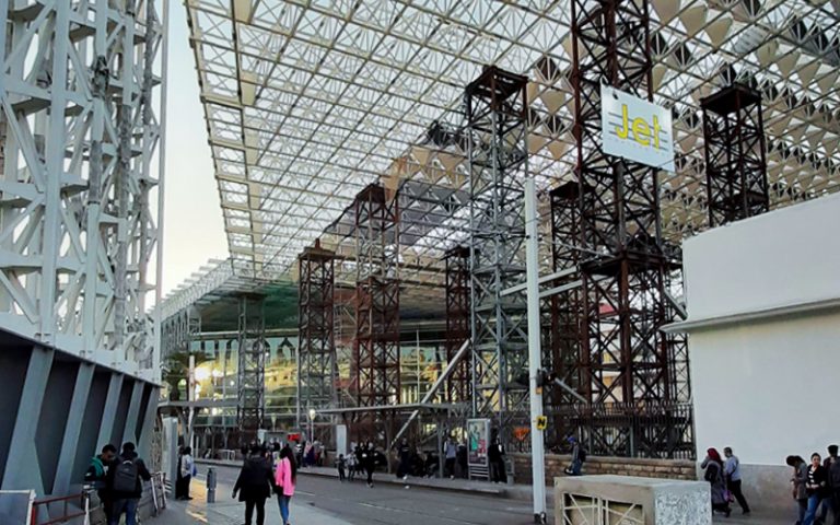 Work in progress on the Gare de Rabat Ville | Incide